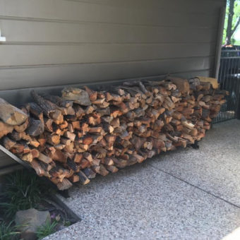 1/2 Cord Firewood Rack (Traditional Style) | Custom Firewood Rack