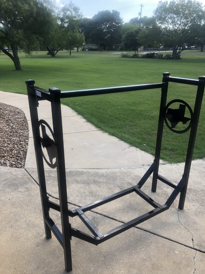 Personalized Firewood Rack | Custom Wood Rack