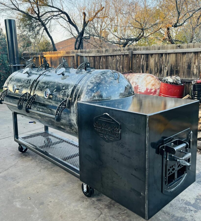 250 Gallon Smoker | Texas BBQ Smokers | Custom BBQ Pits