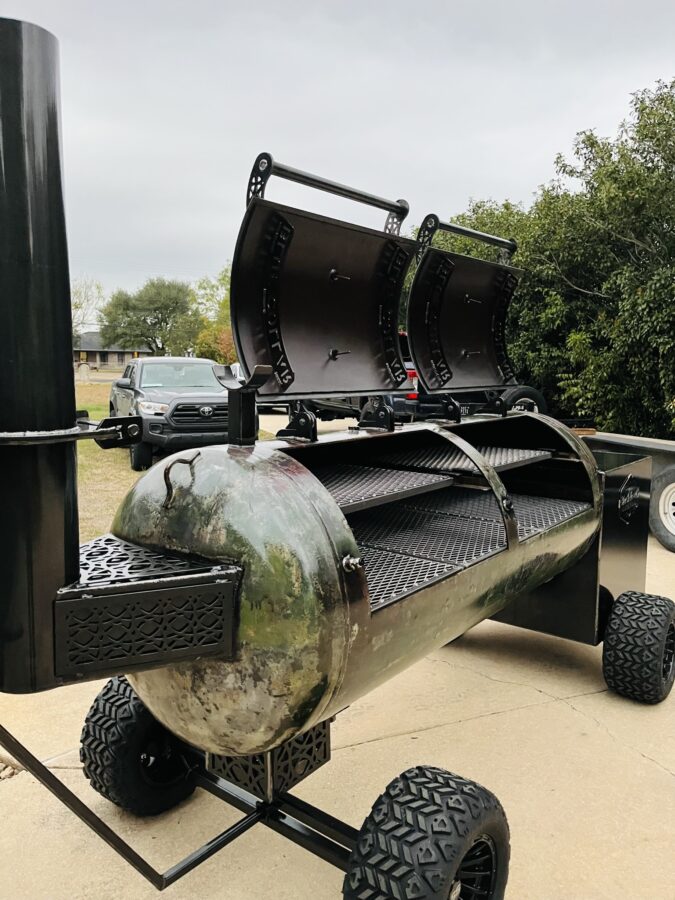 250 Gallon Smoker | Texas BBQ Smokers | Custom BBQ Pits