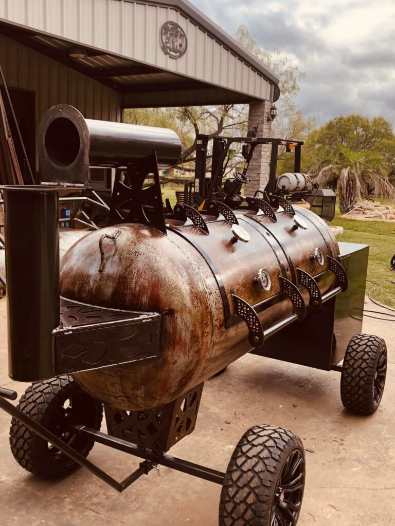 250 Gallon Smoker | Texas BBQ Smokers | Custom BBQ Pits