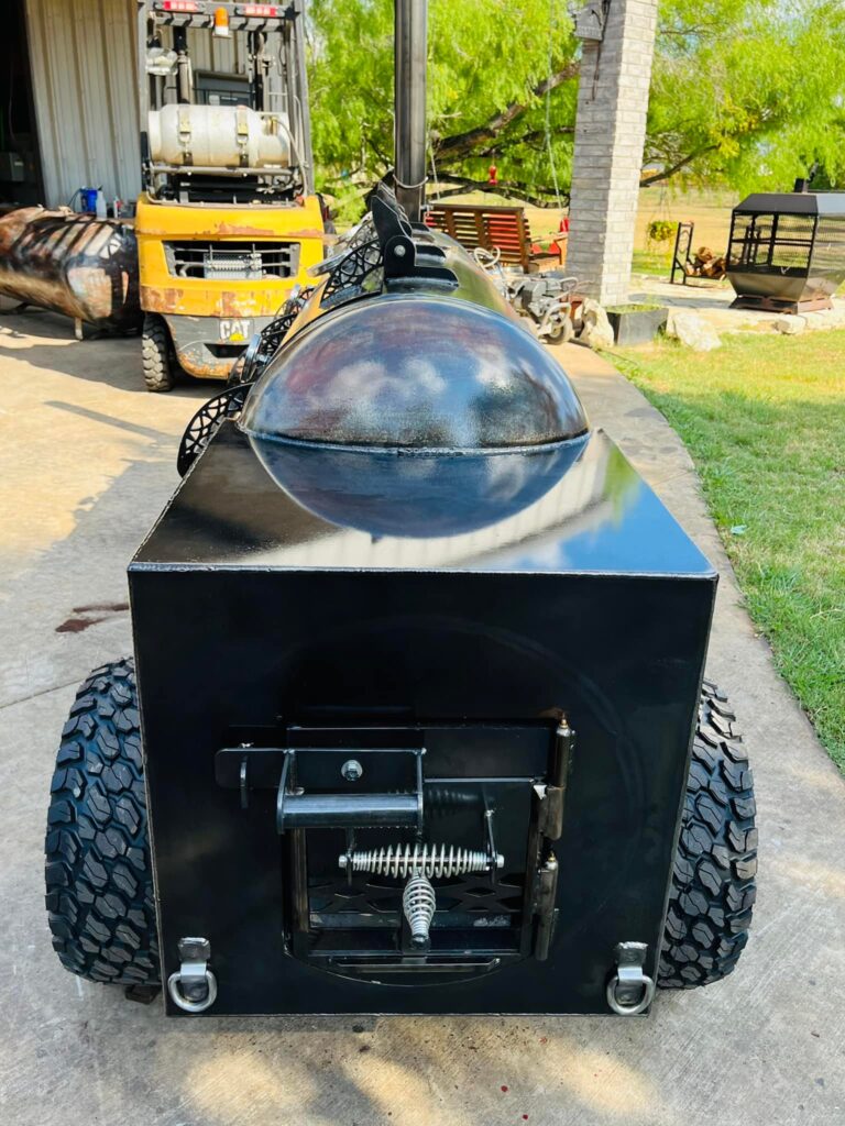 150 Gallon Smoker | Competition BBQ Smokers | Texas Offsets
