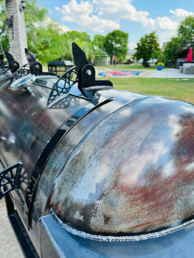 150 Gallon Smoker | Competition BBQ Smokers | Texas Offsets