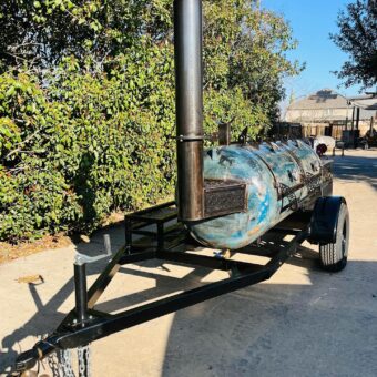 250 Gallon Smoker | Texas BBQ Smokers | Custom BBQ Pits