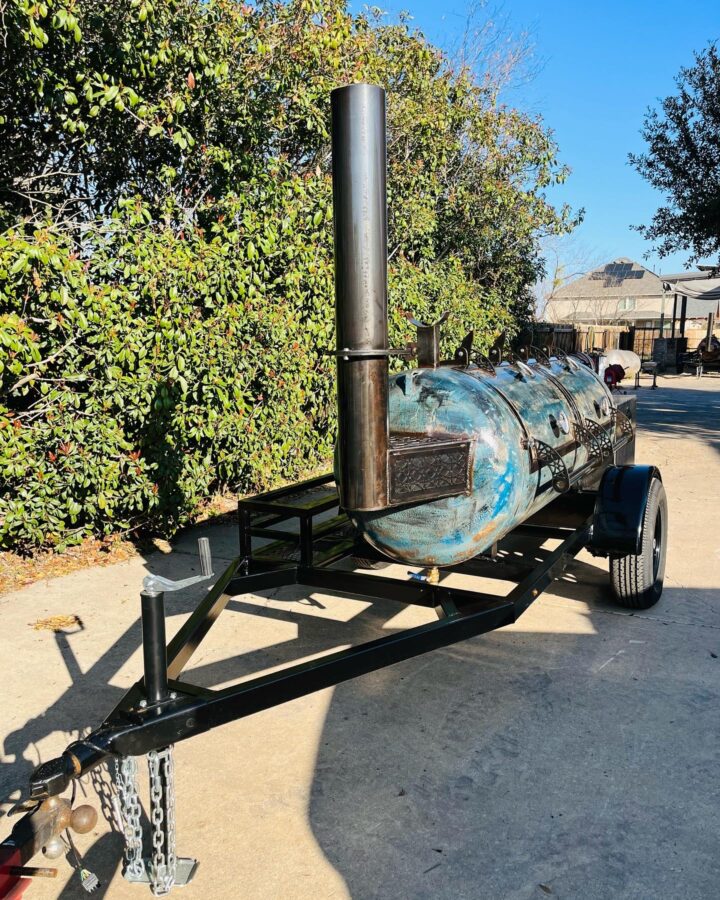 250 Gallon Smoker | Texas BBQ Smokers | Custom BBQ Pits