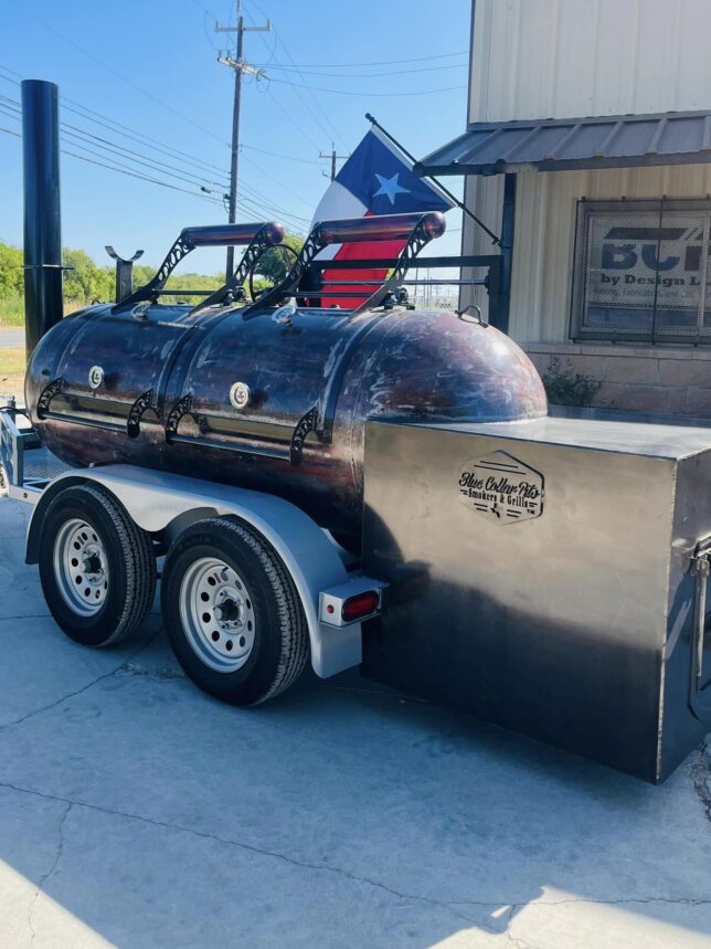 500 Gallon Offset Smoker | Custom Smokers | Texas BBQ Pits