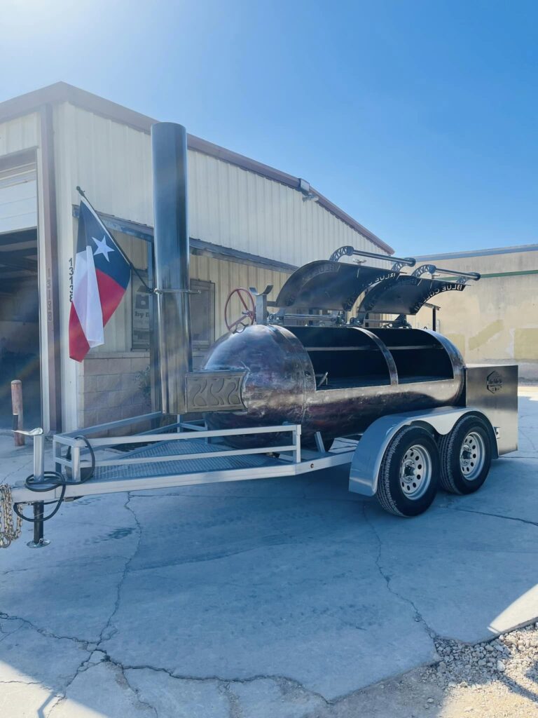 500 Gallon Offset Smoker | Custom Smokers | Texas BBQ Pits